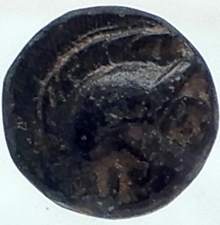 SIGEION in TROAS Authentic Ancient 350BC Greek Coin ATHENA CRESCENT NGC ...