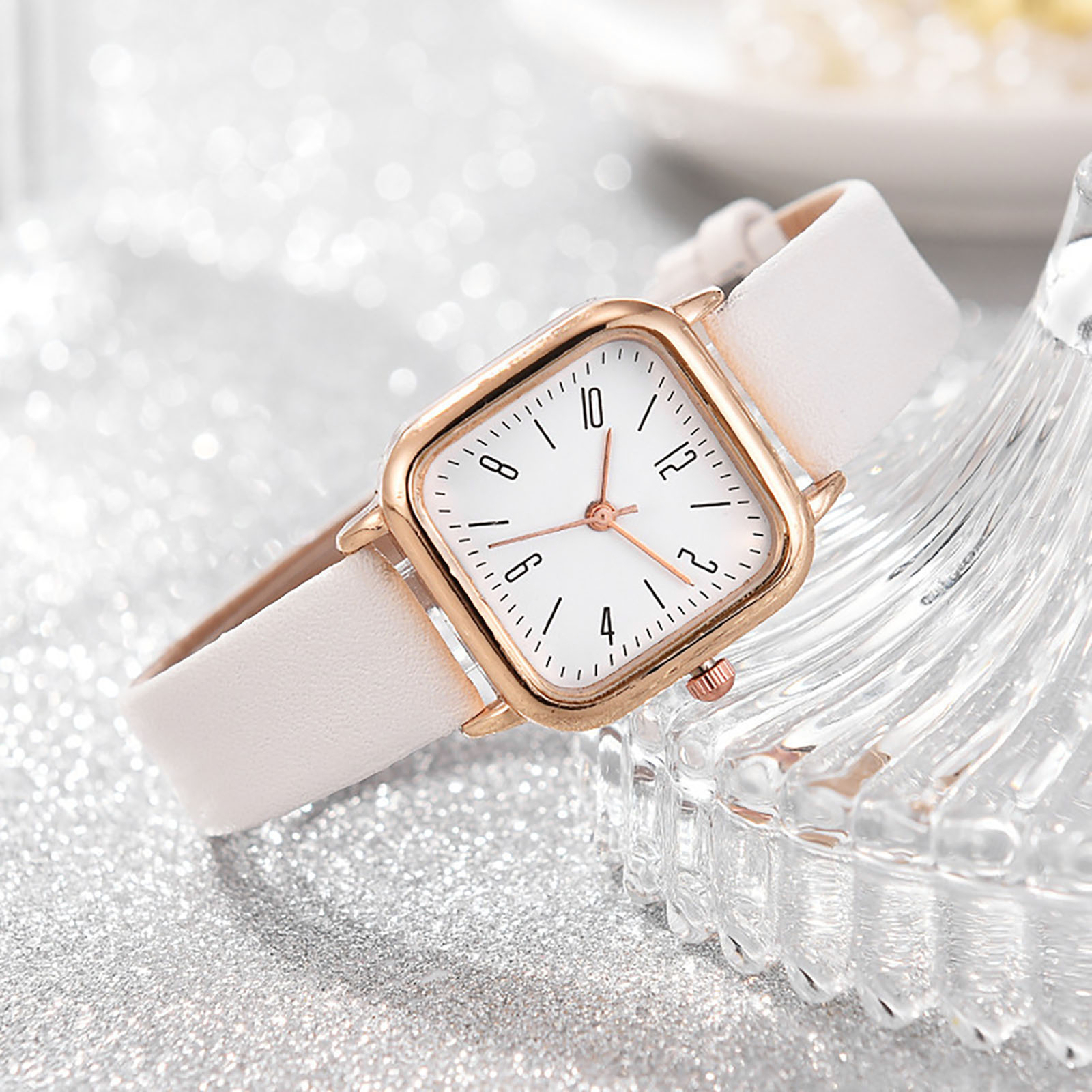 Ladies Watch Elegant Gift Life Waterproof Quartz Watch Simple Style | eBay