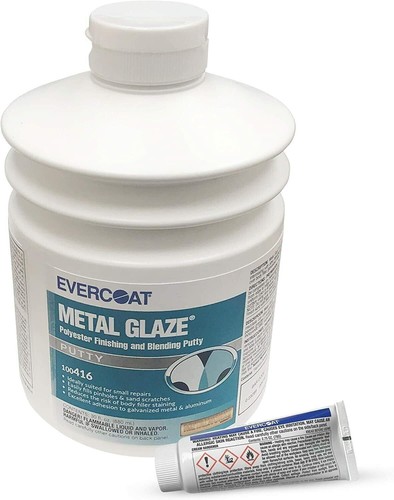 Evercoat Metal Glaze - Polyester Finishing Putty 30 oz FIB 416 Includes ...