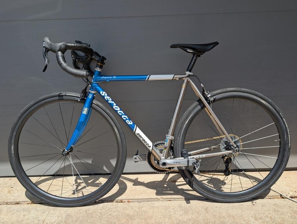 Custom Paint 50cm Serotta Legend Ti Titanium Road Bike w/ Campagnolo | eBay