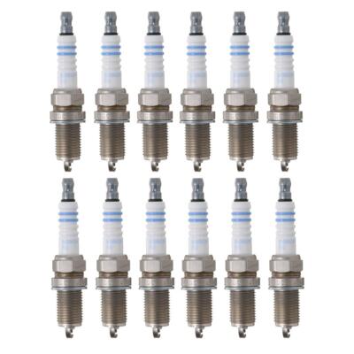 Bosch Nickel Set of 12 Pregapped Spark Plugs For W129 W140 600SEL S600 ...