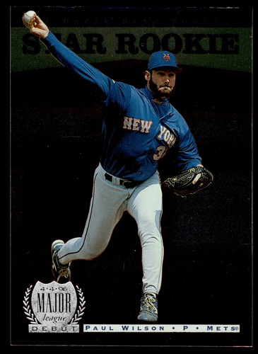 1996 Upper Deck #255 Paul Wilson Rookie New York Mets | eBay