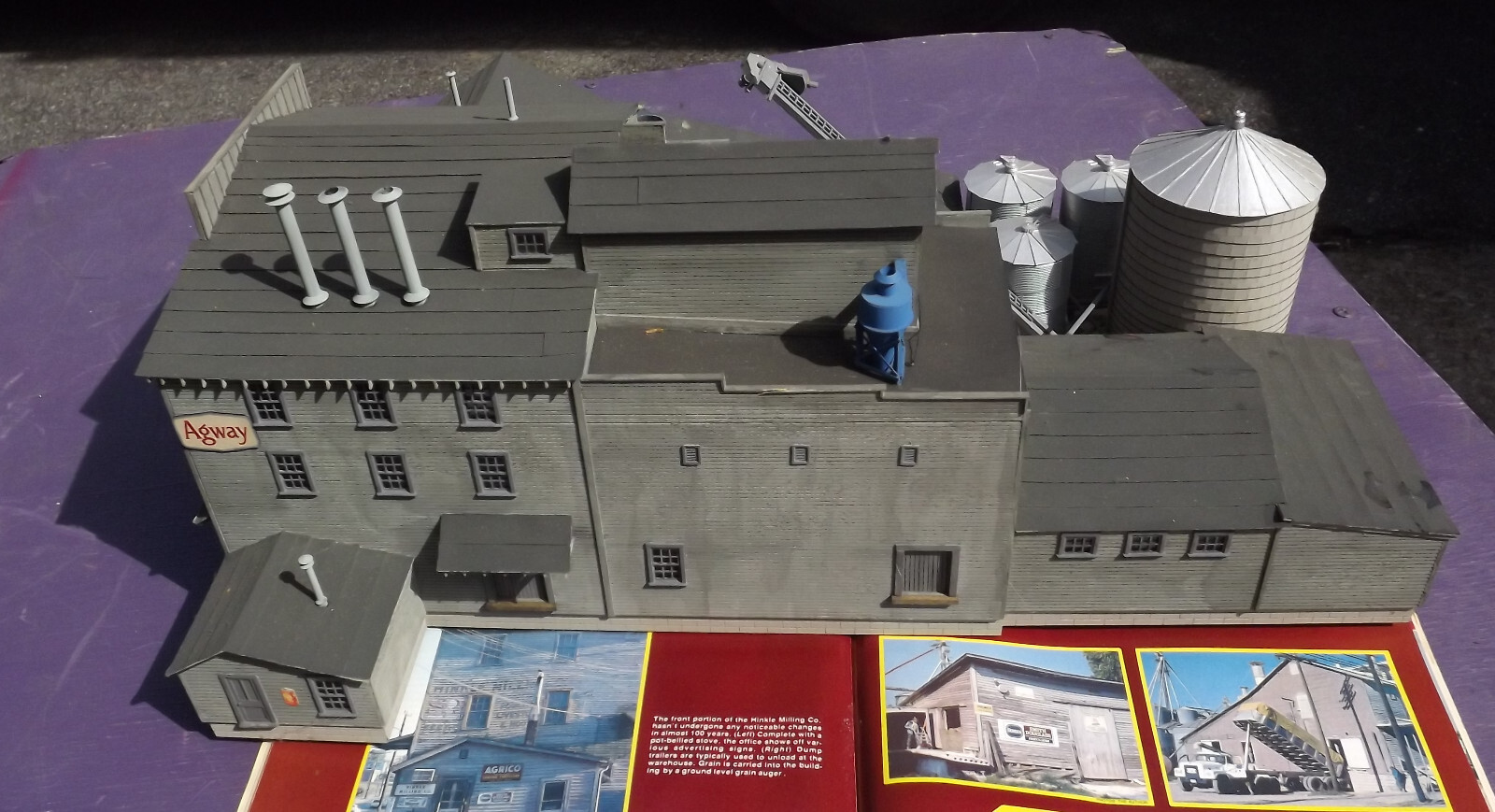 HO Scratchbuilt Hinkle Milling Co Thomasville NC by The O&W Shop Large ...