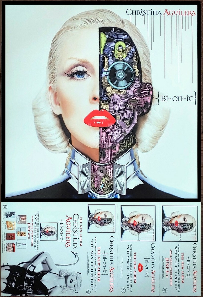 Christina Aguilera Back To Basics Tour Poster