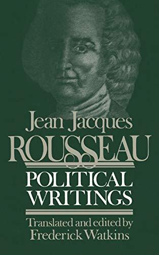 Jean Jacques Rousseau: Political Writings 9780299110949| eBay