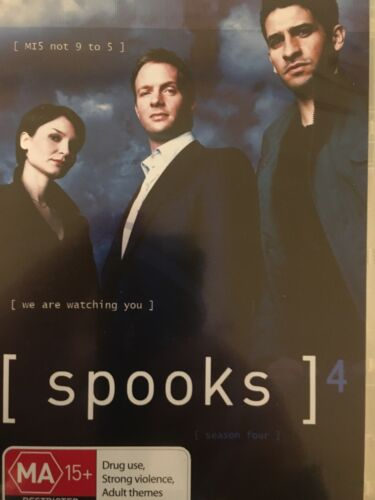 SPOOKS - Season 4 very good condition dvd region 4 t274 | eBay Australia