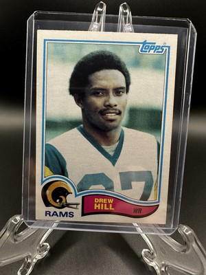 1982 Topps Drew Hill Rookie #379 - Los Angeles Rams - RC | eBay