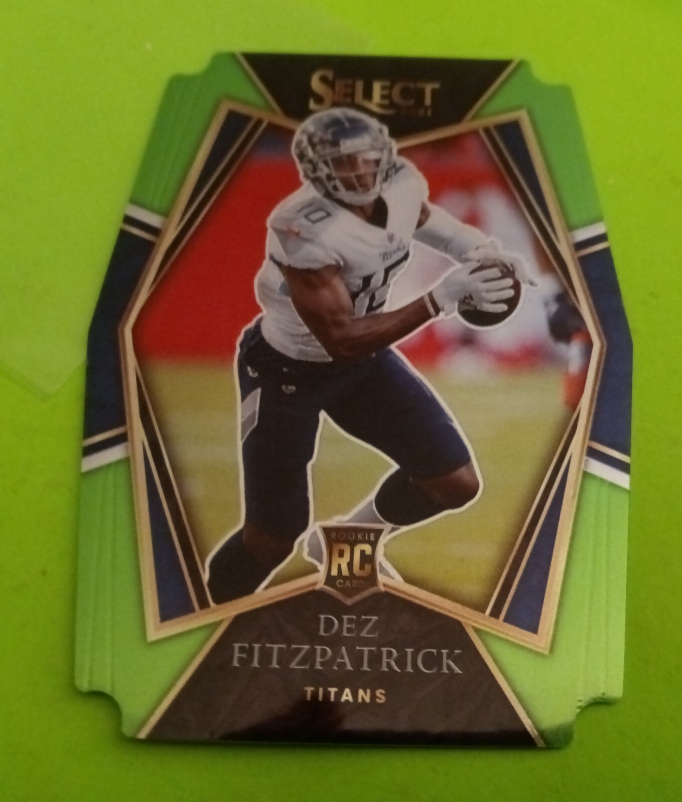 2021 Panini Select - Premier Level Dez Fitzpatrick #172 Neon Green ...