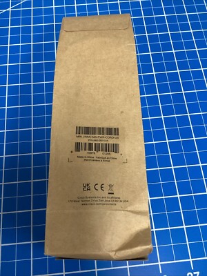 Genuine Cisco Meraki MA-PWR-CORD-US A40-58010 Notched Power Cord Cable ...