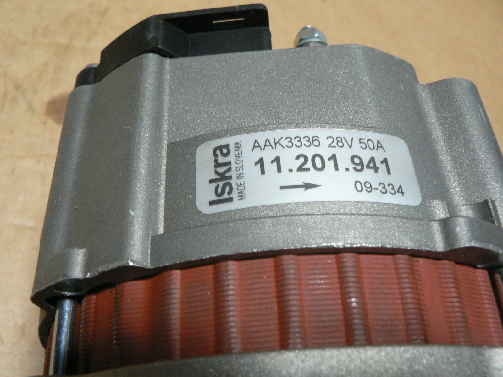 Iskra IA-0759 Alternator 11.201.941 11.201.759 28V 50A AAK3336 ...