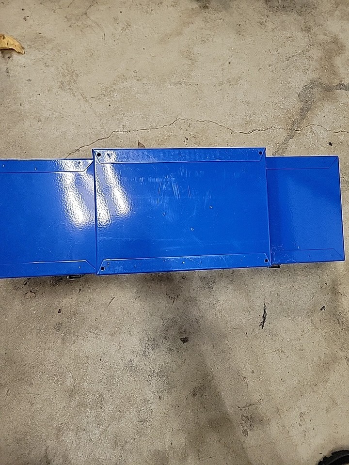Vintage Chevrolet Bowtie Goboxes Metal Toolbox | eBay