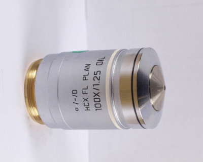Leica HCX FL PLAN 100x Oil Infinity M25 Microscope Objective | eBay