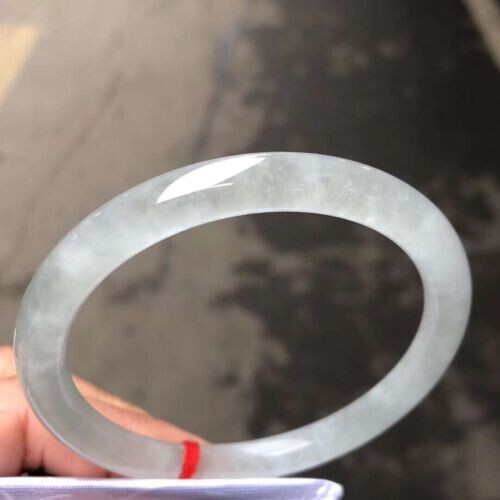Certified Natural Grade AAA ice Myanmar Jade jadeite bracelet bangle ...