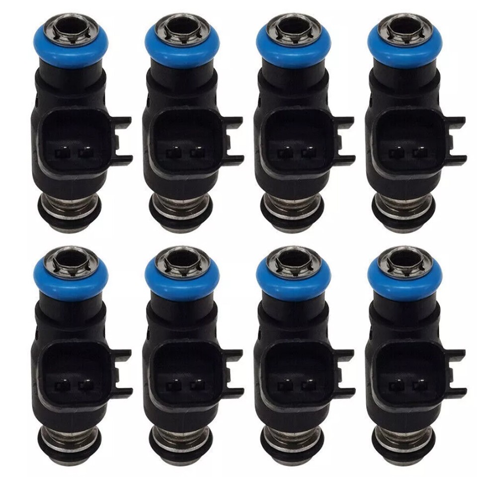 8Pcs 12613411 217-3411 Fuel Injectors For 10-17 Chevy Silverado GMC 4.8 ...