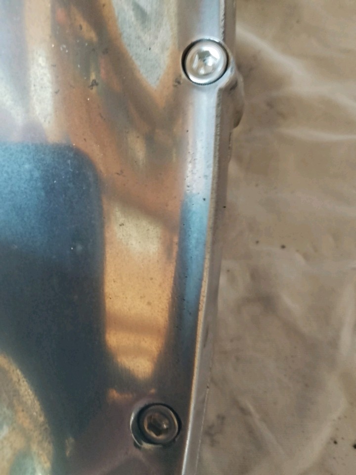 Triumph pre unit (alternator) primary chain cover inner and outer ...