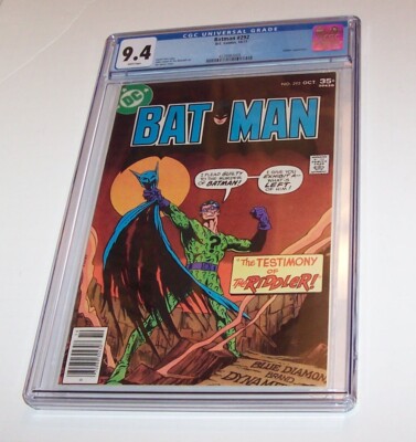Batman #292 - DC 1977 Bronze Age Issue - CGC NM 9.4 - Riddler cover and ...
