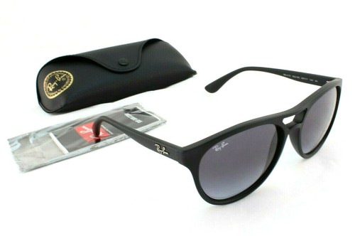 Authentic RAY BAN Matte Black RB4170 58MM Gradient Aviator UV Protect ...
