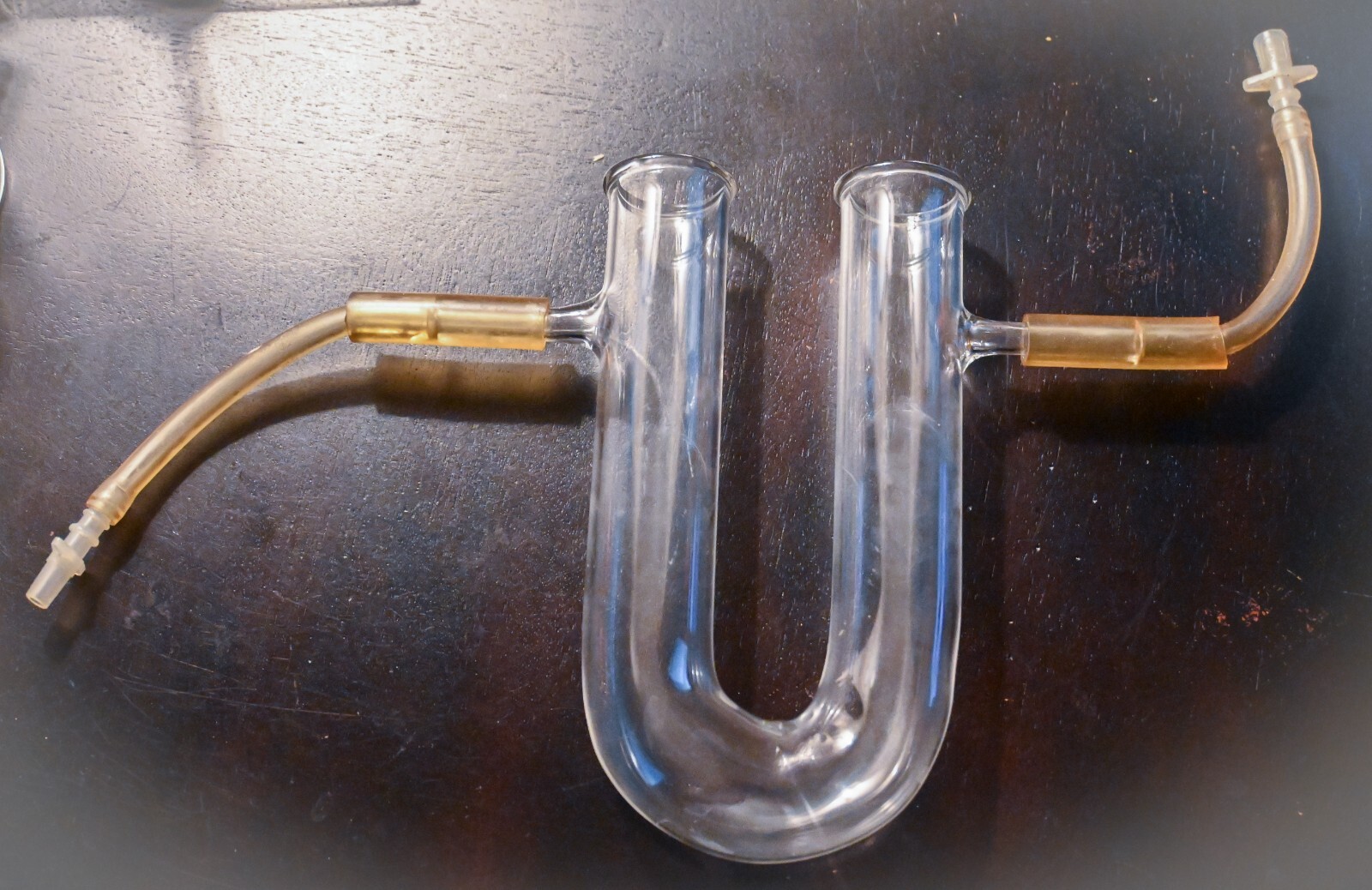 Absorption Drying tube 'U' Tube with 2 Side Arms | eBay