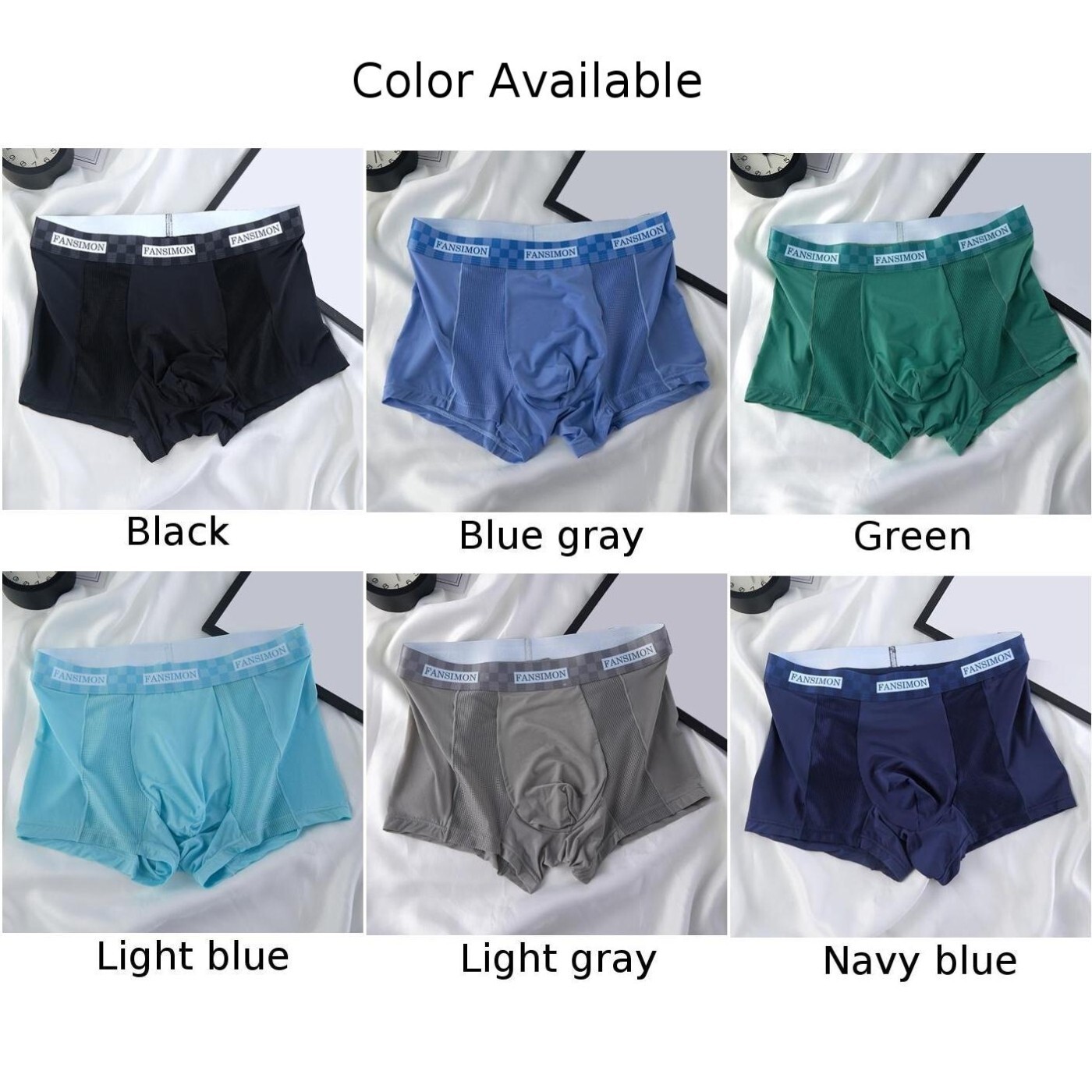 Sleek and Sexy Middle Waist Men's Shorts Boxers Underwear for Modern ...