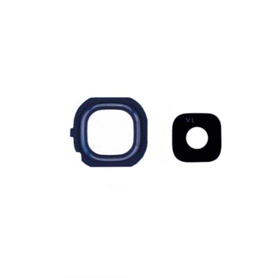 Glass Camera Lens with Bezel Back for Samsung Galaxy J7 2016 Silver ...