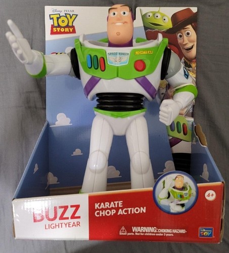 Toy Story Buzz Lightyear Karate Chop Action Poseable Head-BRANDNEW! | eBay