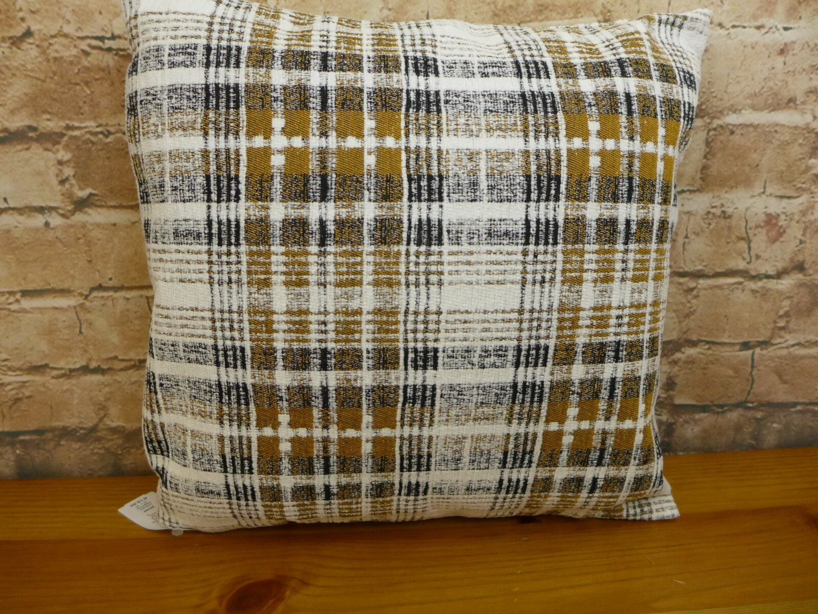 Sander Kissen Kissenhülle Checkers Karo Jacquard Chenille Größenwahl ...