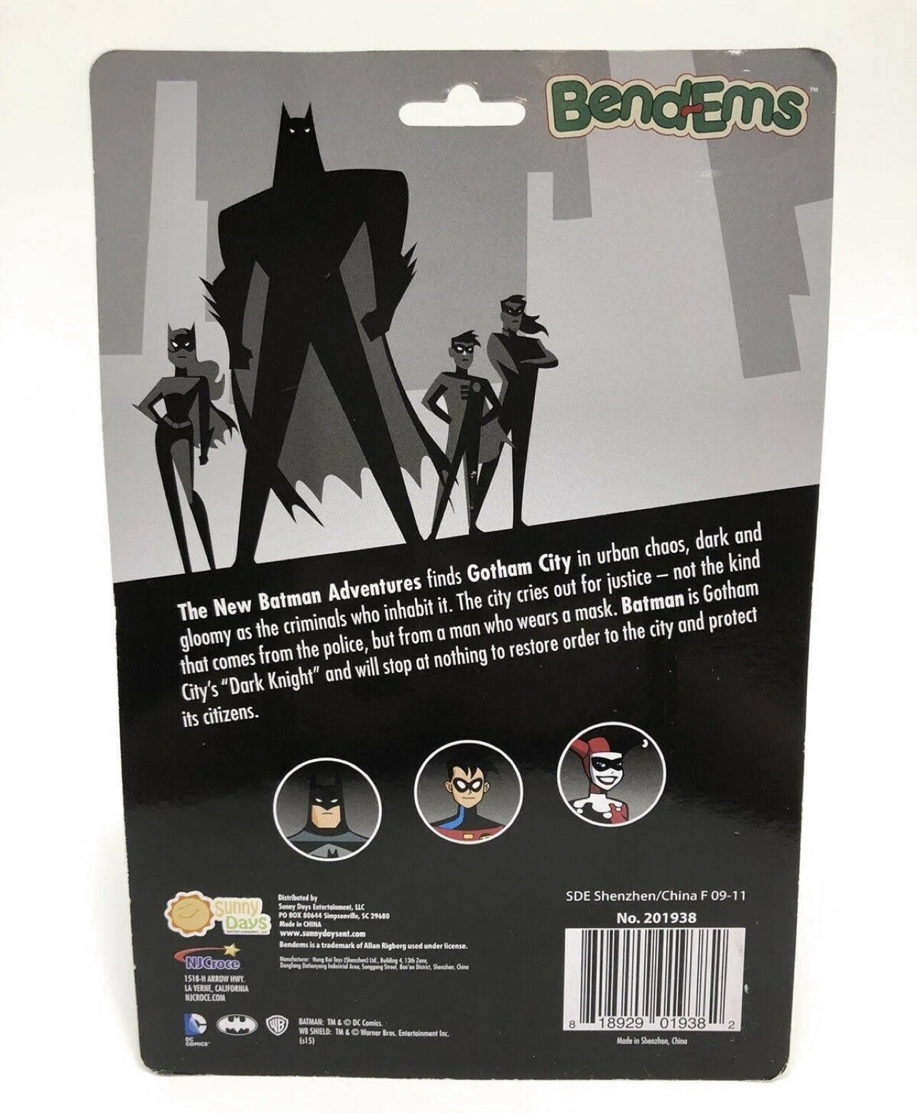 Robin Bend-Ems Bendable Figure | DC Comics | The New Batman Adventures ...