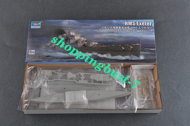 Trumpeter 06744 1/700 HMS Exeter Model Kit for sale online | eBay