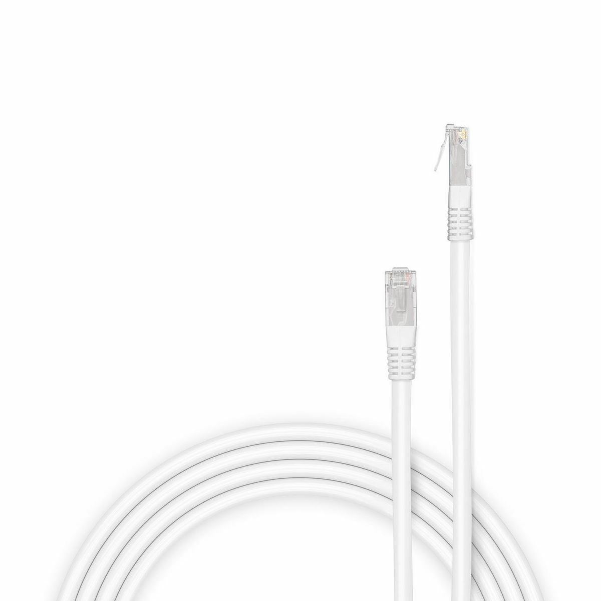 Technetix Technetix CAT6 UTP Patch Cable to 10M White TN-CAT6-10M-SH ...