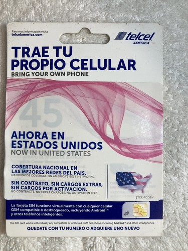 Telcel America BYOD Sim Kit GSM T-Mobile 4G LTE Network 616960059639| eBay