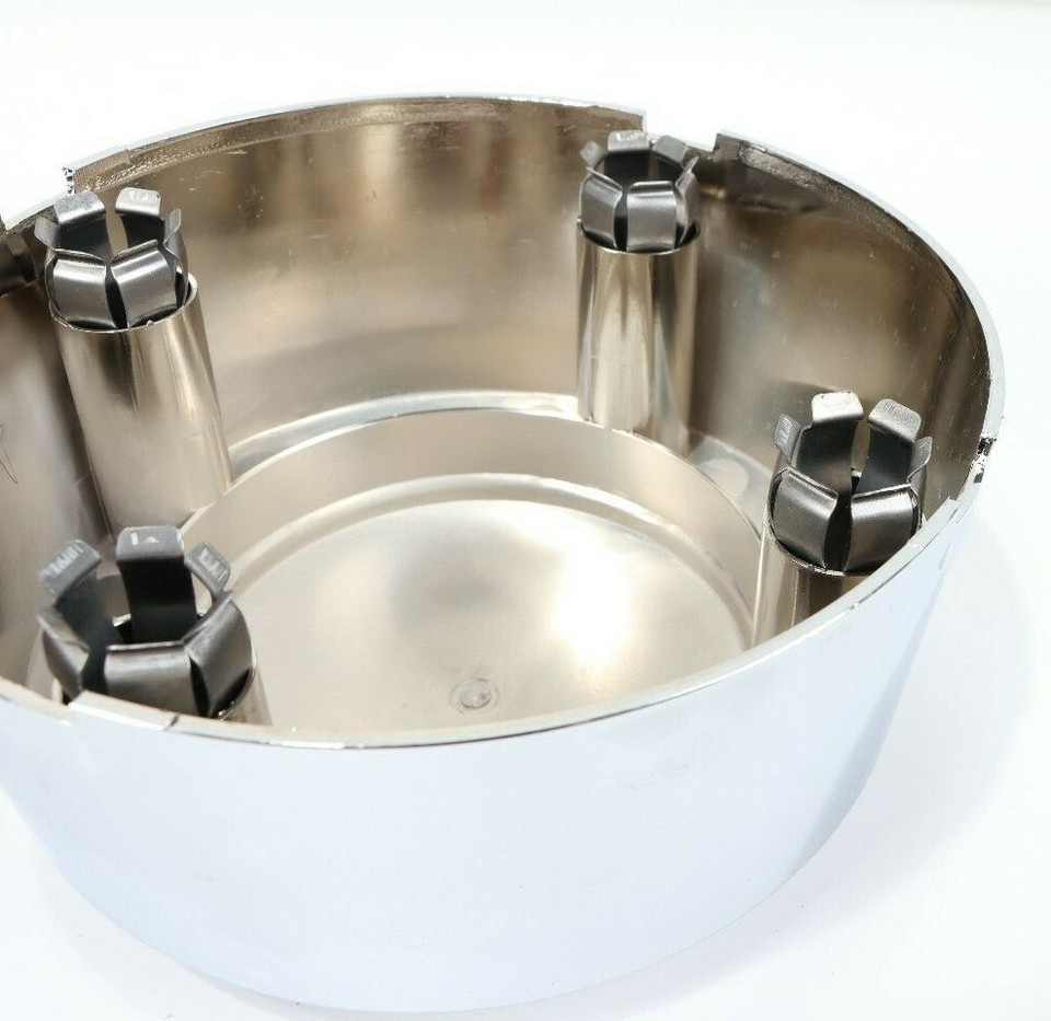 SET Fit For 1999-2004 F350 F-350 1-ton Dually FRONT & REAR Wheel Center ...