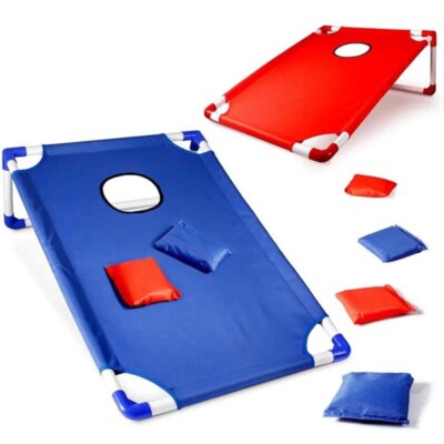 Bean Bag Corn Hole Toss Target Throwing Board Childrens Family Garden ...