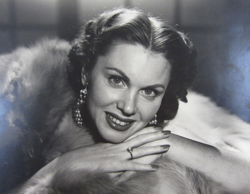 Vintage Glamorous Brunette Model Photo Mid Century Hollywood Camera ...