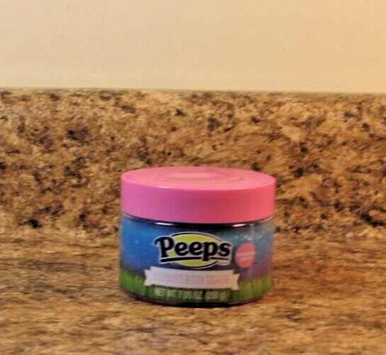 Peeps Sugar Scrub 7oz Exfoliating Body Scrub Marshmallow Scented | eBay