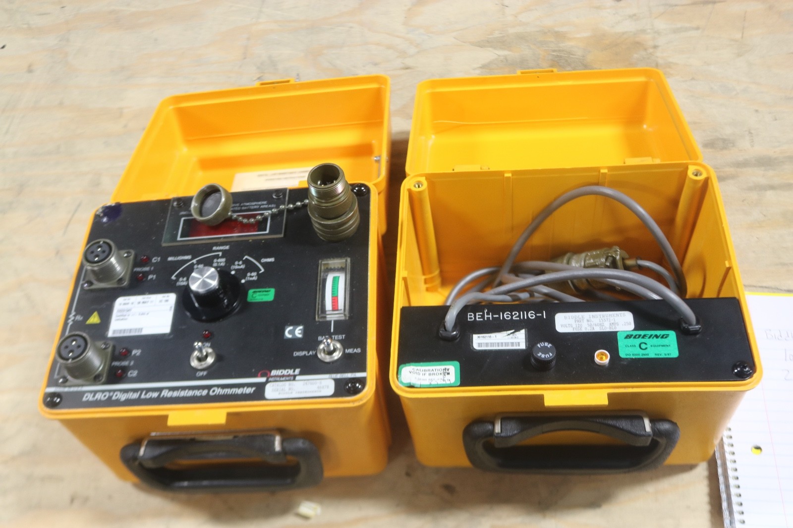 Biddle 247000 15572-1 DLRO Digital Low Resistance Ohmmeter for sale ...