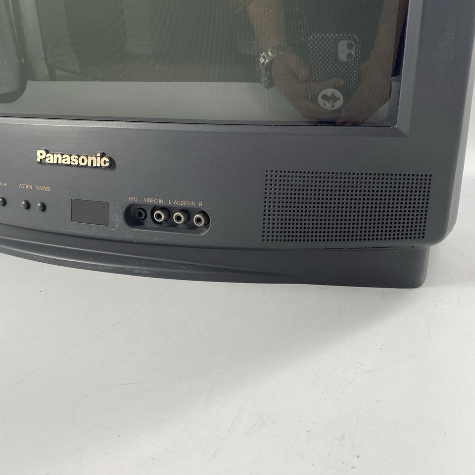 Vintage Panasonic CRT TV 20” CT-20G14A Retro Gaming TV Tested Works! | eBay