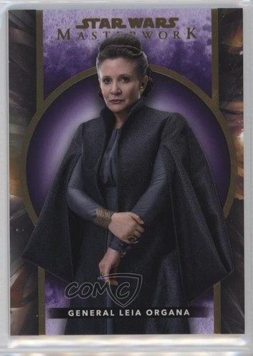 2022 Topps Star Wars Masterwork Purple 34/50 Princess Leia Organa ...