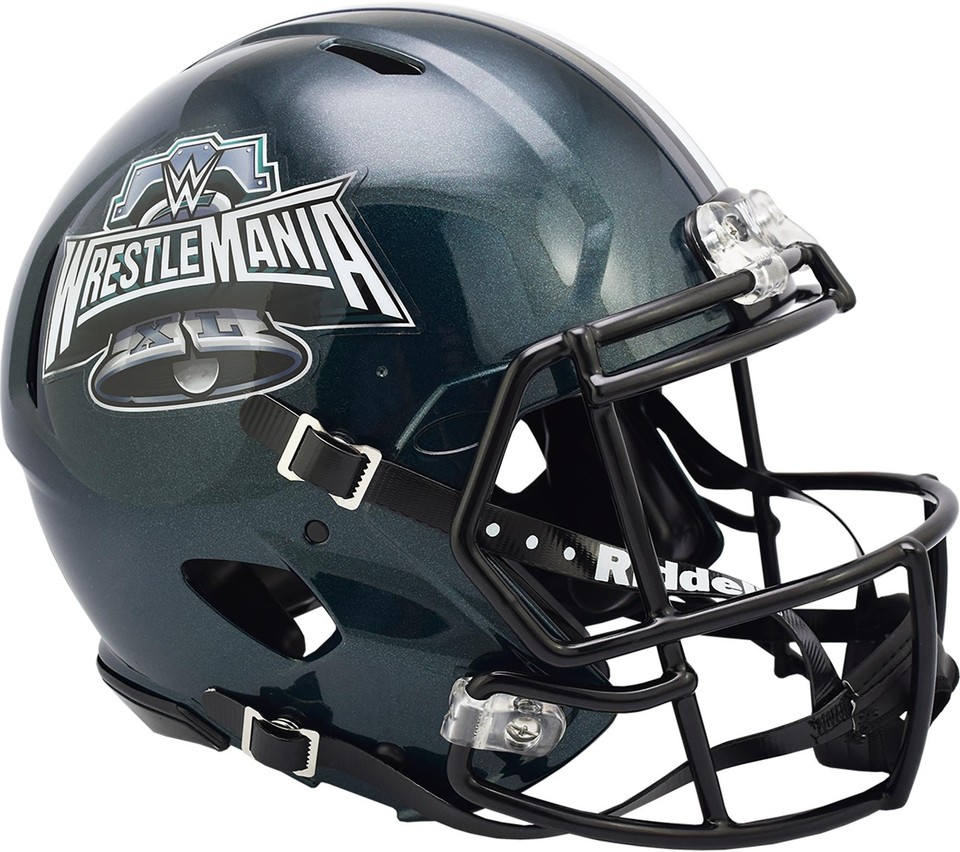 WWE 2023 WrestleMania 40 Riddell Speed Authentic Helmet | eBay