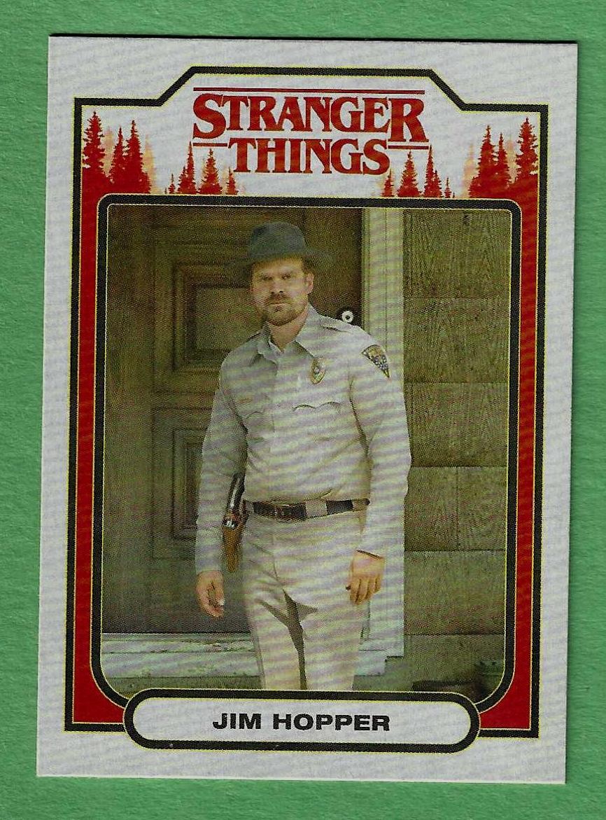 Stranger Things 2018 Topps Jim Hopper CHARACTER CARD ST-2 Netflix ...