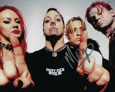 GFA Coal Chamber Guitarist * MIGUEL MEEGS RASCON * Signed 8x10 Photo M4 ...