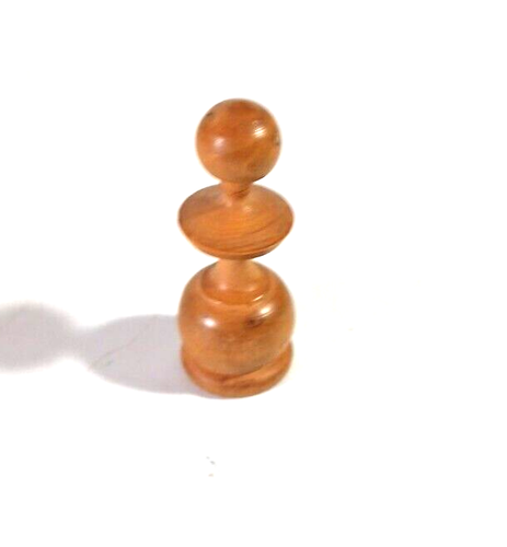 Regence Regency Single Brown Pawn Chess Piece Turned Wood 37mm | eBay