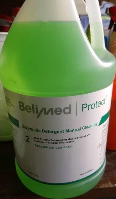 Belimed Protect Multi-enzyme Detergent for Manual Cleaning 1 Gal. for ...