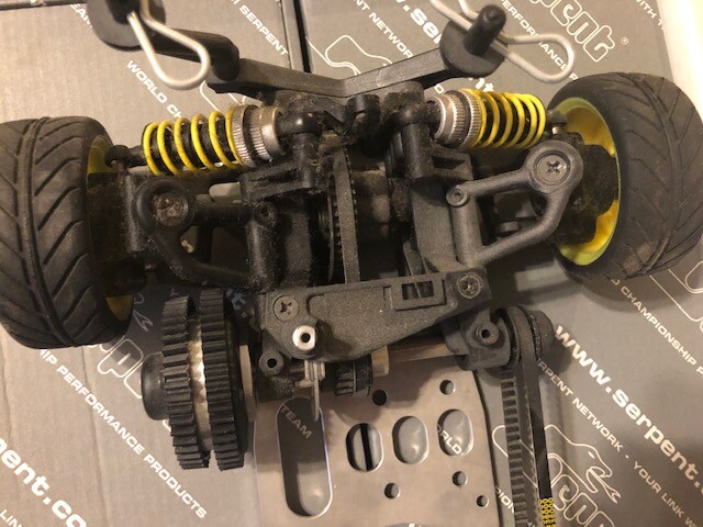 Vintage Serpent Impulse Kit 4WD 2 Speed Car-Type 801012 W/12 RE Engine ...