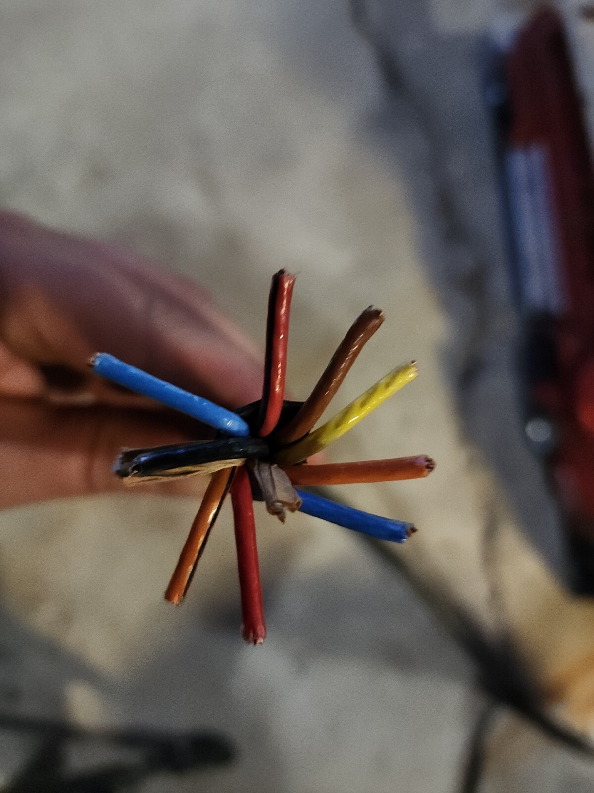 Full Spool 14 AWG 9 Conductor XLP PVC Control Tray Cable 600V Black ...