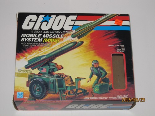 GI Joe 1982 Mobile Missile System Box Only! Nothing Cut Or Missing Very ...