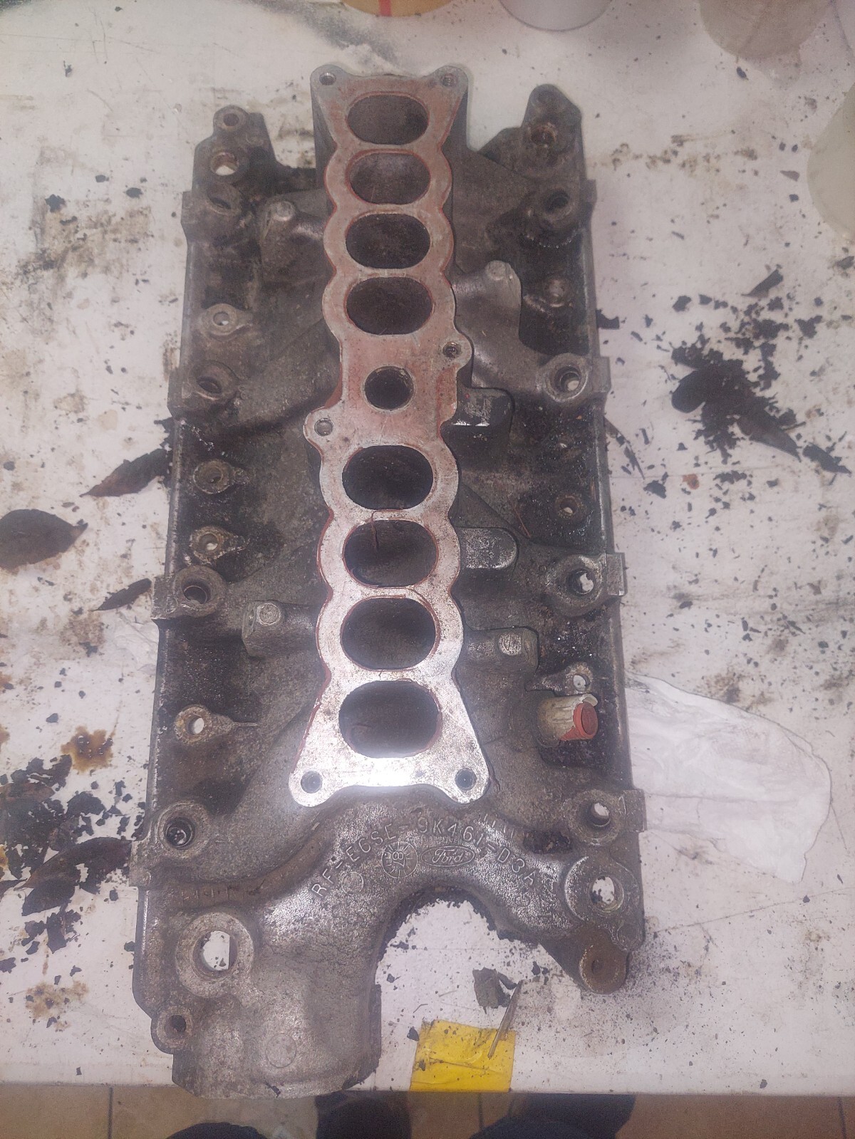 1986-1993 FORD MUSTANG 5.0 GT INTAKE MANIFOLD RF-E6SE-9K461-D3A RF-E7ZE ...