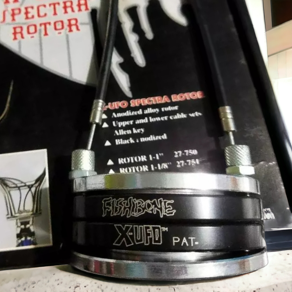 BMX Gyro Rotor System Fishbone X-UFO Old School Style 1" & 1 1/8" Size ...