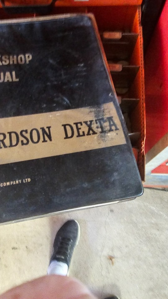 Fordson Dexta Workshop Manual Ford original Tractor Super Dexta | eBay