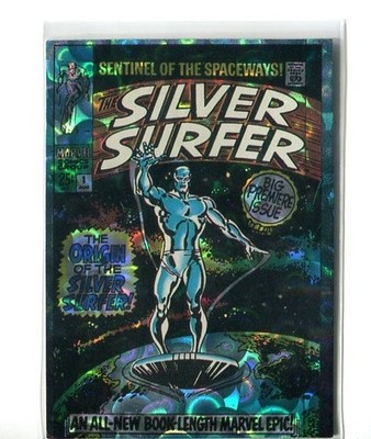 1992 Comic Images Marvel Silver Surfer All-Prism First Issue #1 | eBay