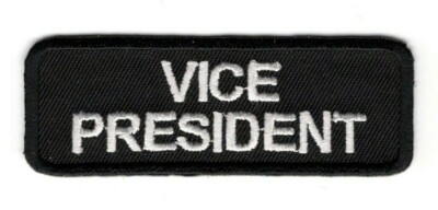 BRAND NEW VICE PRESIDENT CHOPPER MOTORCYCLE BIKER CLUB IRON ON PATCH | eBay